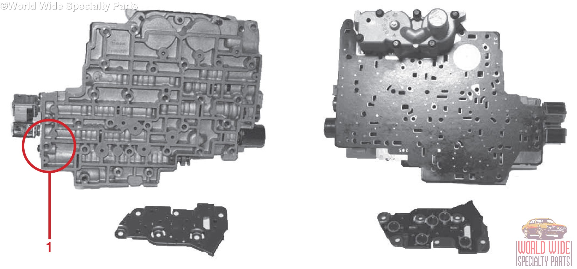 GM 4L80E Valve Body 1993-1996 - World Wide Specialty Parts